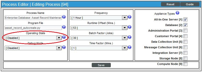 Creating Asset Records