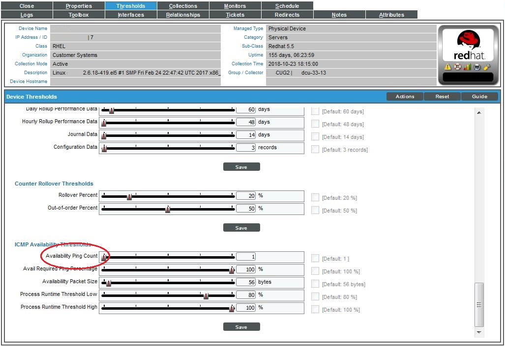 Ping: System Availability and Latency