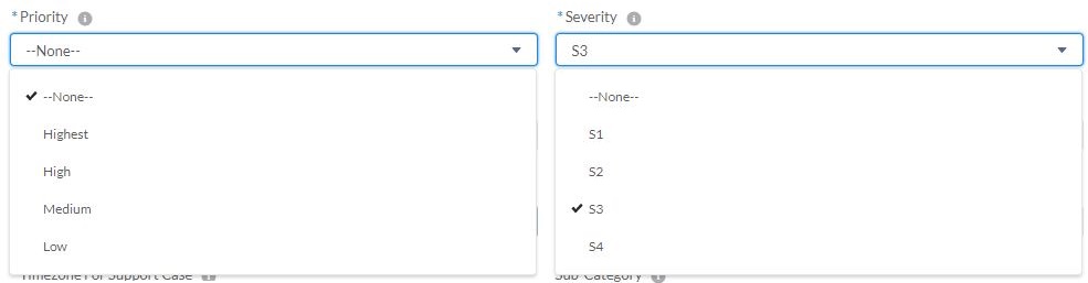 What are case Priority levels and examples of each priority in ...