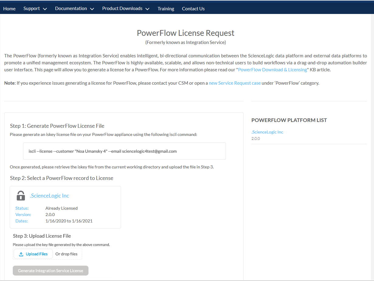 PowerFlow Download & Licensing